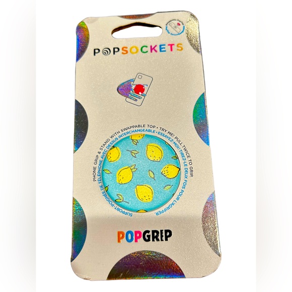 PopSocket | Cell Phones & Accessories | Pop Sockets Lemons Pop Grip ...